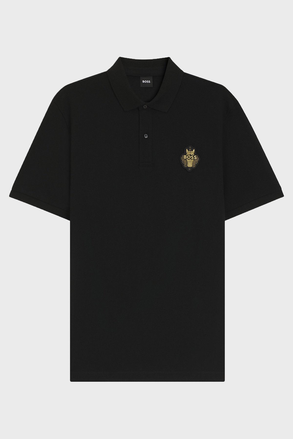 Boss Logolu % 100 Pamuk Regular Fit Düğmeli Erkek Polo 50556415 001 ...